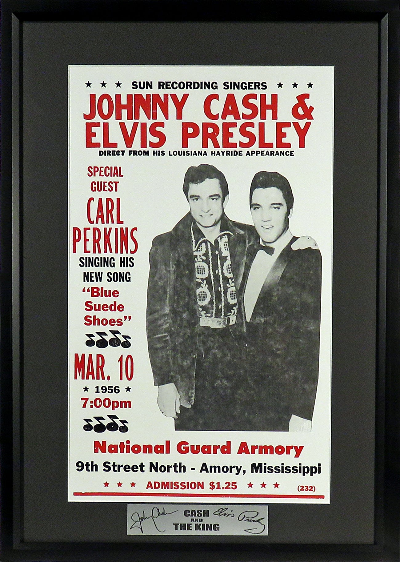 Johnny Cash Concert Poster