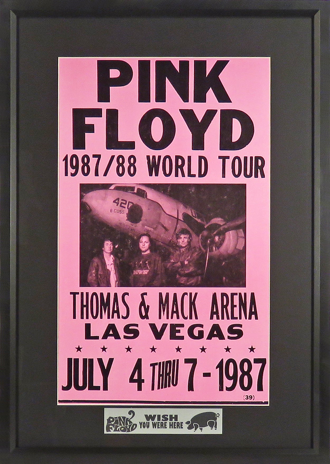 Pink Floyd Concertposter Pink Floyd: Delicate Sound Of Thunder